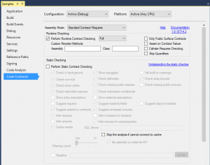 Code Contracts for .NET – Developer Testing